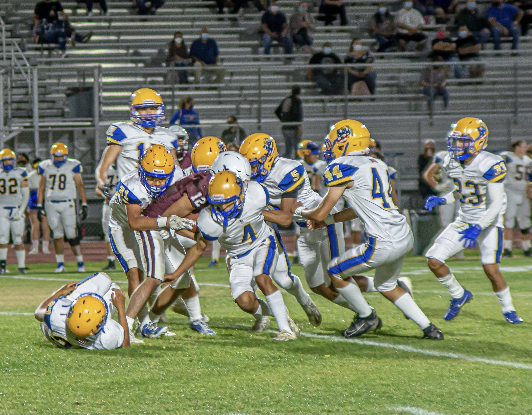 FOOTBALL: Early Mistakes Cost Bulldogs vs. Brawley » Holtville Tribune