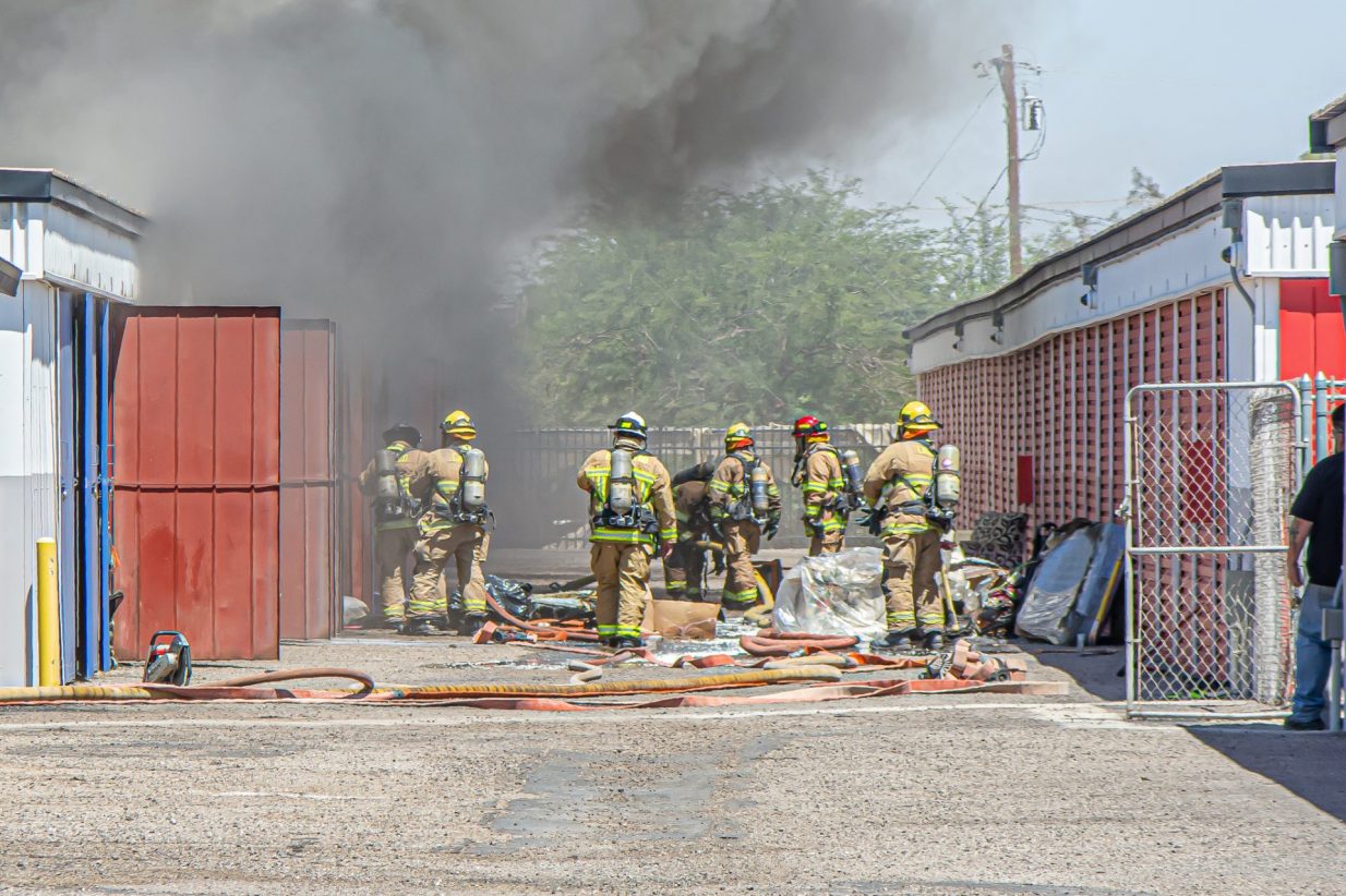 Temps Overcome Fire Crews as in El Centro Blaze » Holtville Tribune