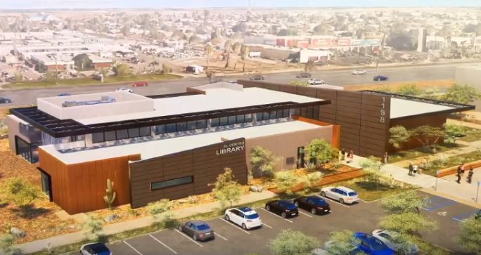 Spirits High For El Centro Library Groundbreaking » Holtville Tribune