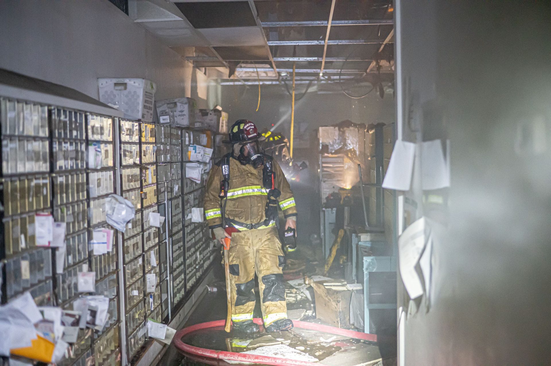 Fire Damages Niland’s Post Office » Holtville Tribune