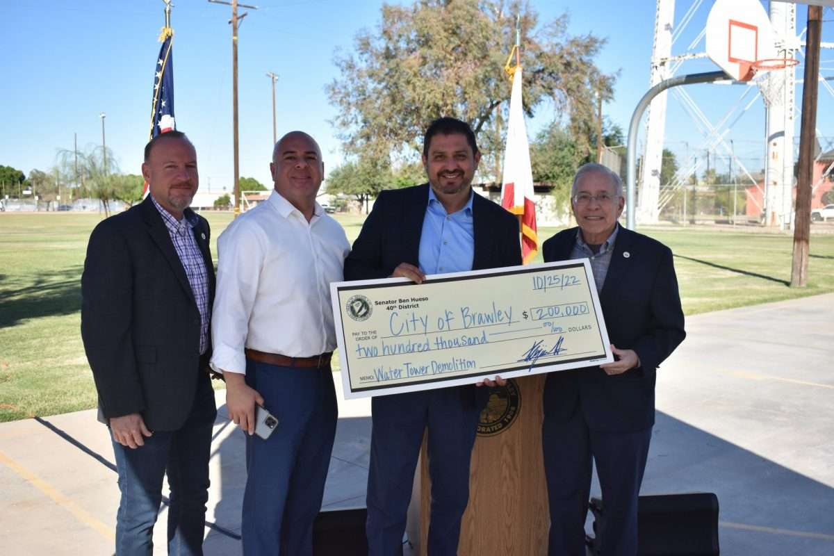 Brawley Residents Call for Conservation of Iconic Water Tower ...