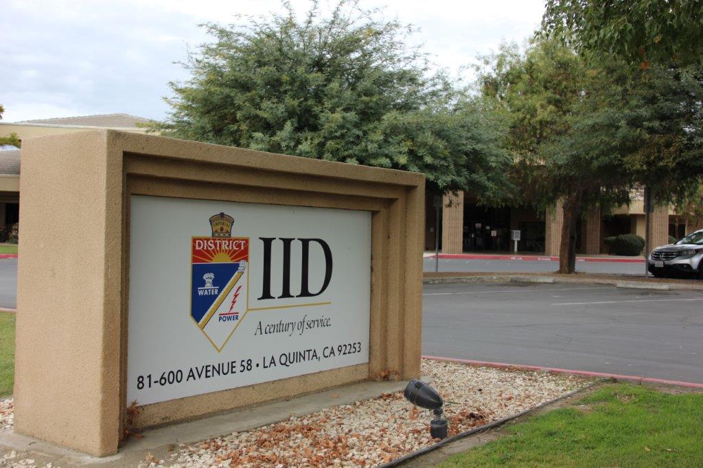 IID Board Creates New Workgroup » Holtville Tribune