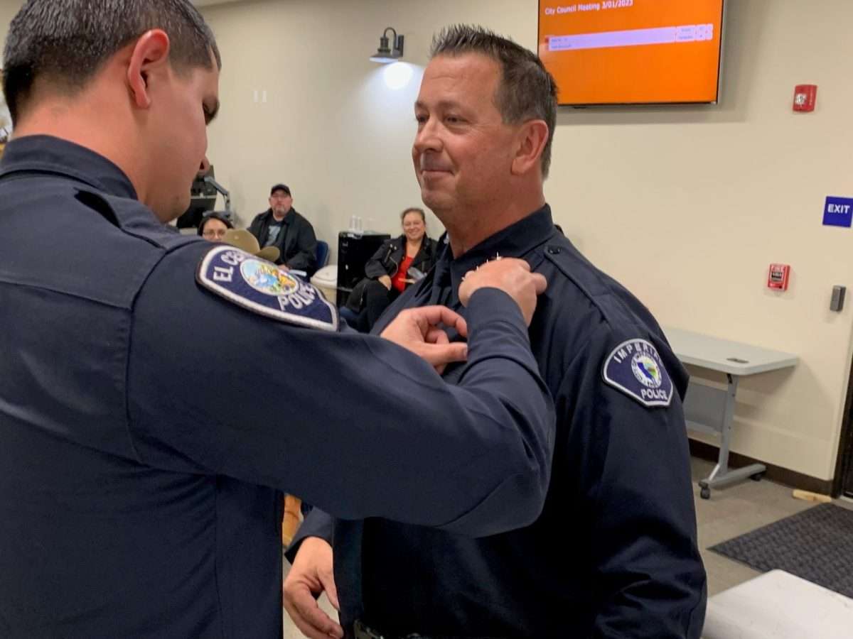 Crankshaw Appointed Interim Imperial Police Chief » Holtville Tribune