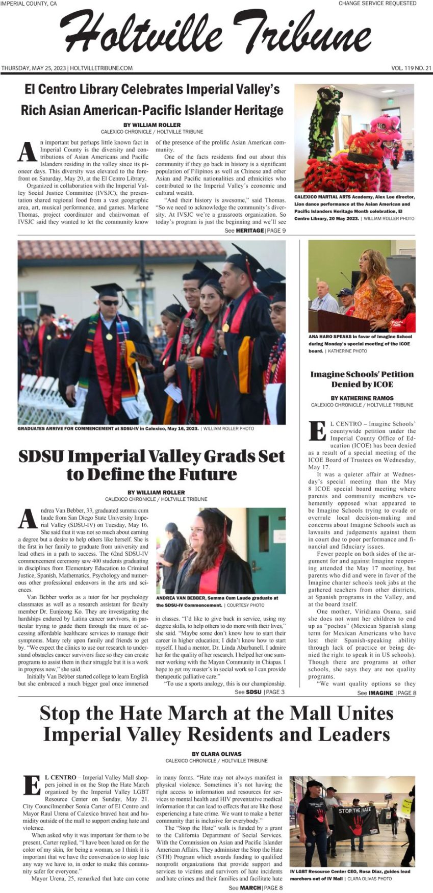 E Editions Holtville Tribune