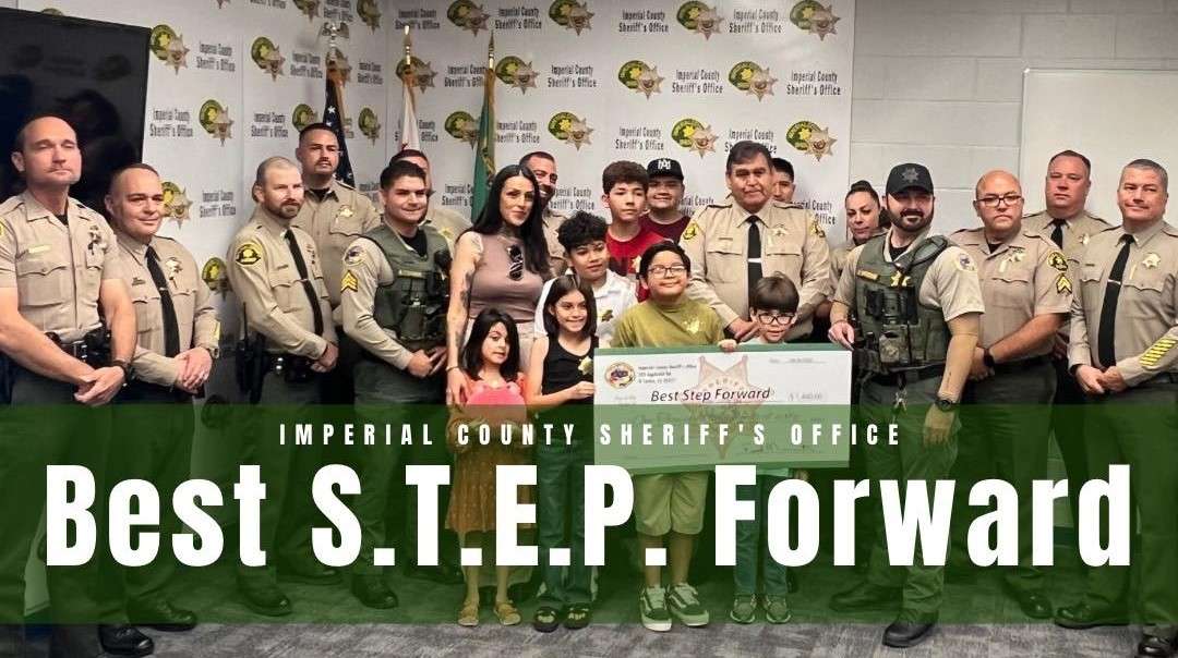 Sheriff’s Office presents fundraiser check for Autism Awareness » Holtville Tribune