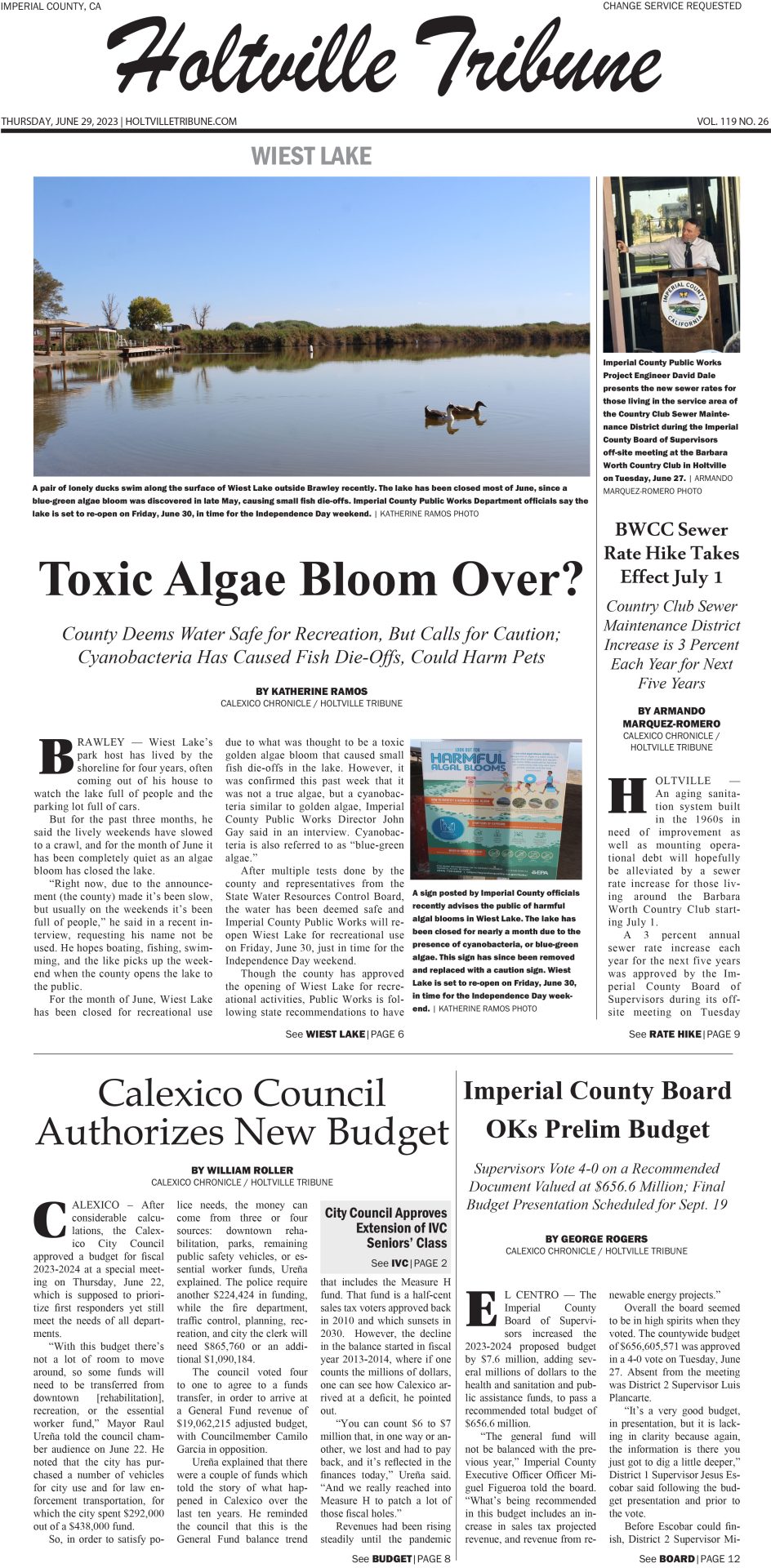 E Editions Holtville Tribune