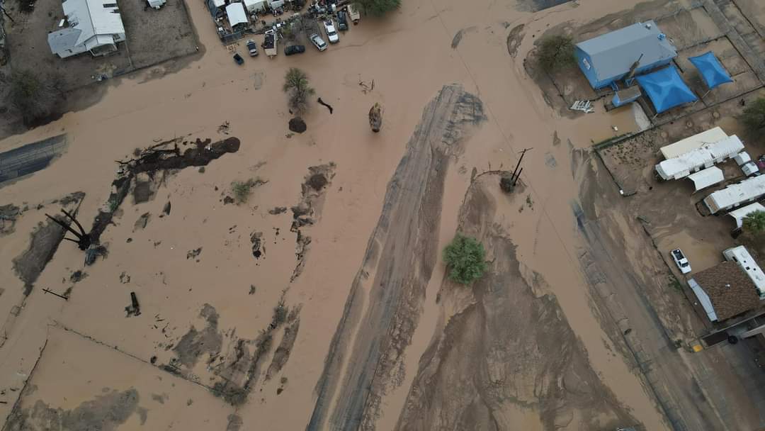 Niland Underwater After Heavy Rain, Canal Overflow » Holtville Tribune